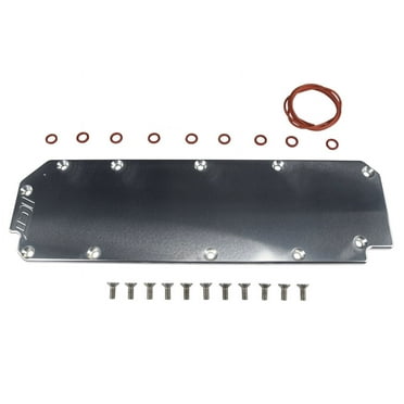 ICT Billet LSX Front Engine Plate 1 piece Aluminum Chevy Solid Motor ...