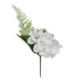 FloraCraft Artificial Mini Bouquet Pick 12 inch White Hydrangea ...
