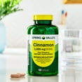 Spring Valley Cinnamon Plus Chromium Dietary Supplement Capsules for ...
