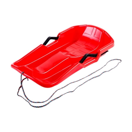 Lipstore Snow Sled Heavy Duty with Pull Rope Multifunctional with Brake ...
