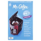 Mr. Coffee 12-Cup Programmable Coffeemaker with Rapid Brew and Water ...