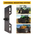 Universal Quick Attach Mount Plate , Skid Steer Mount Plate Attachment ...