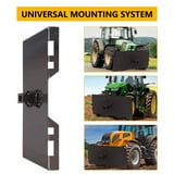 Universal Quick Attach Mount Plate , Skid Steer Mount Plate Attachment ...