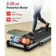 Redliro Compact Folding Treadmills Under Desk 2.25HP 220LBS Remote ...