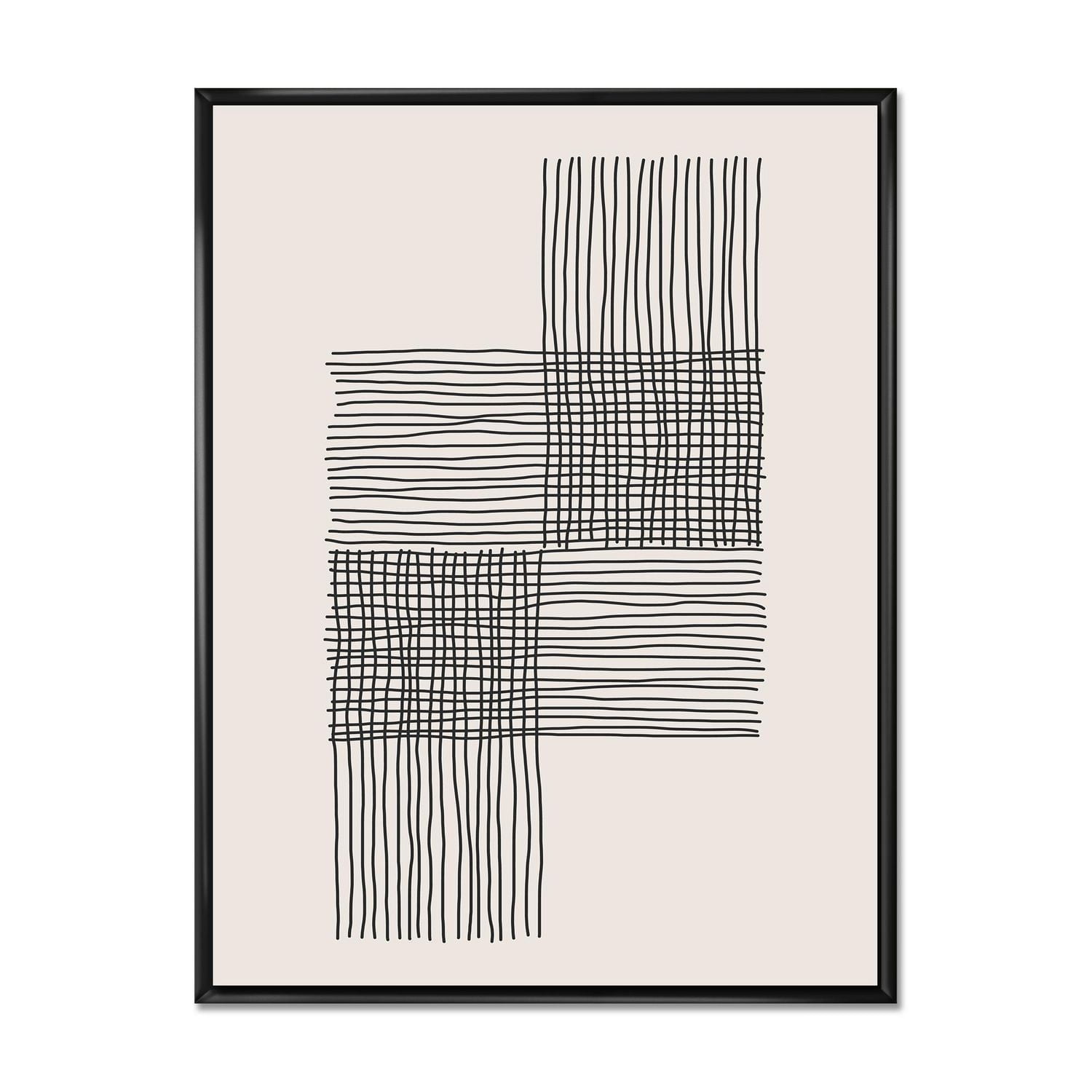 Designart Minimal Geometric Compostions Of Elementary Forms XIX FLOAT ...
