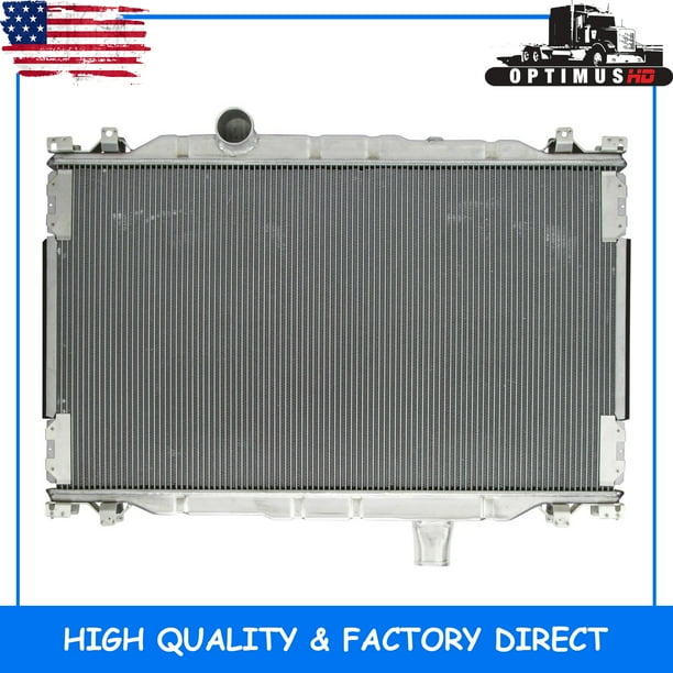 1second Heavy Duty Radiator Compatible with Peterbilt 340 2008-2010 L6 ...