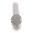 SG-3 Pointed Tree Shape - Premium Double Cut Tungsten Carbide Burr 1/4 ...