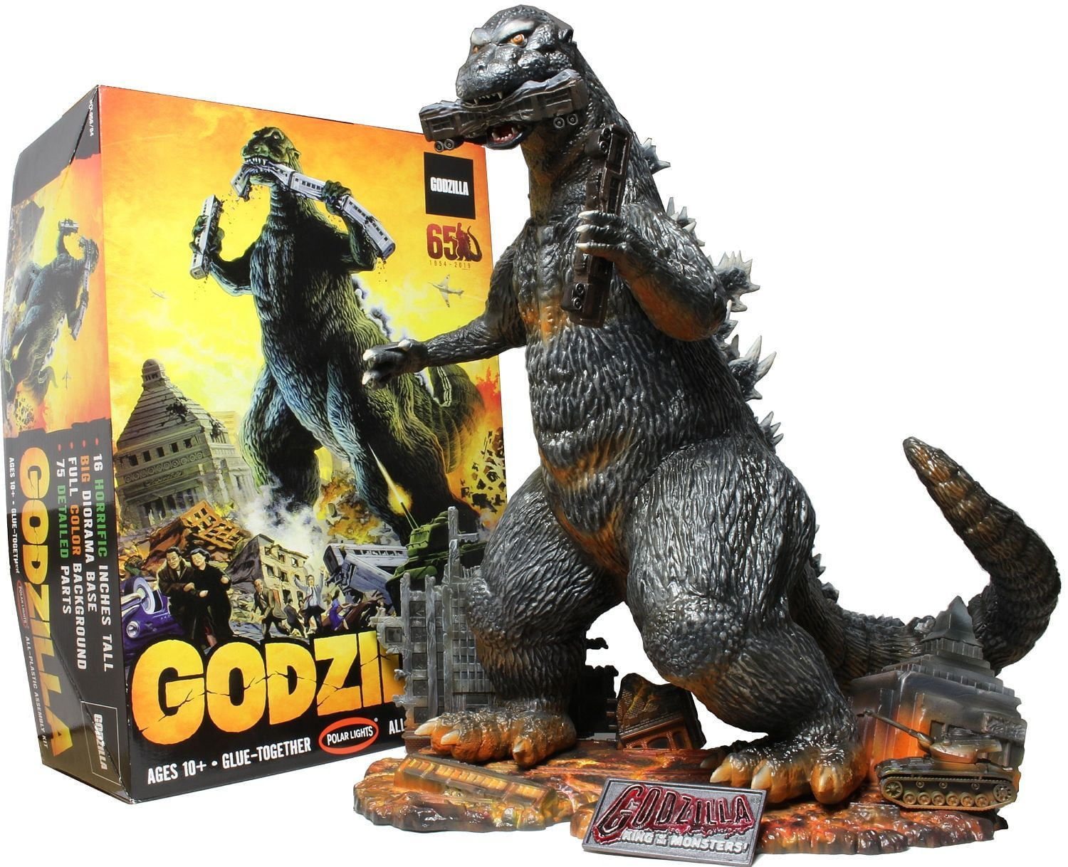Godzilla 1:144 Scale Model kit Polar Lights POL956 - Walmart.com