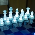 LumiSource LED Glow Chess Set - Walmart.com