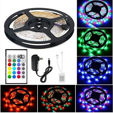 Emerald LED Strip Lights 10FT, USB Powered, 16 Color TV Backlight with ...