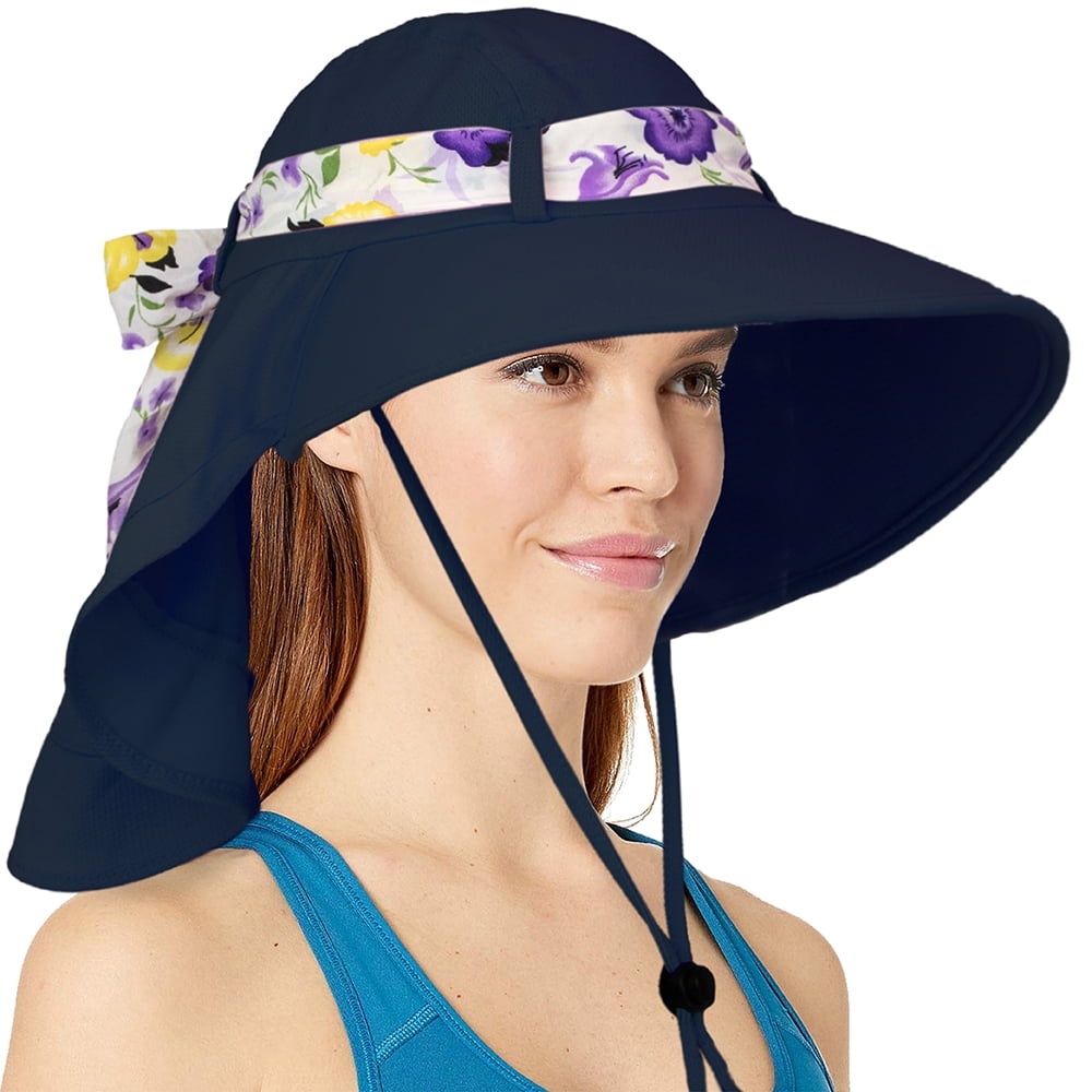 Sun Cube Womens Sun Hat Summer Uv Protection Outdoor Hat With Wide