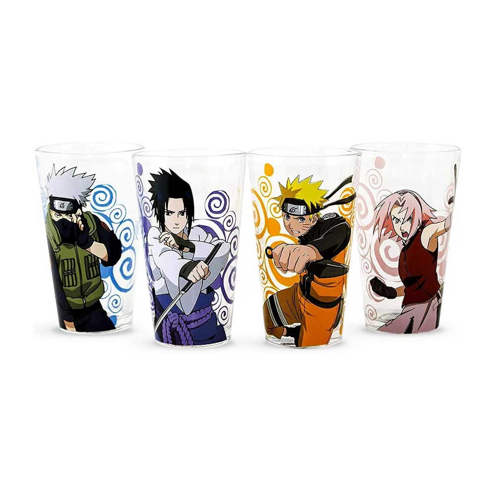 Mugs Drink & Barware Naruto Gift Anime Beer Glass Naruto & Sasuke Beer ...