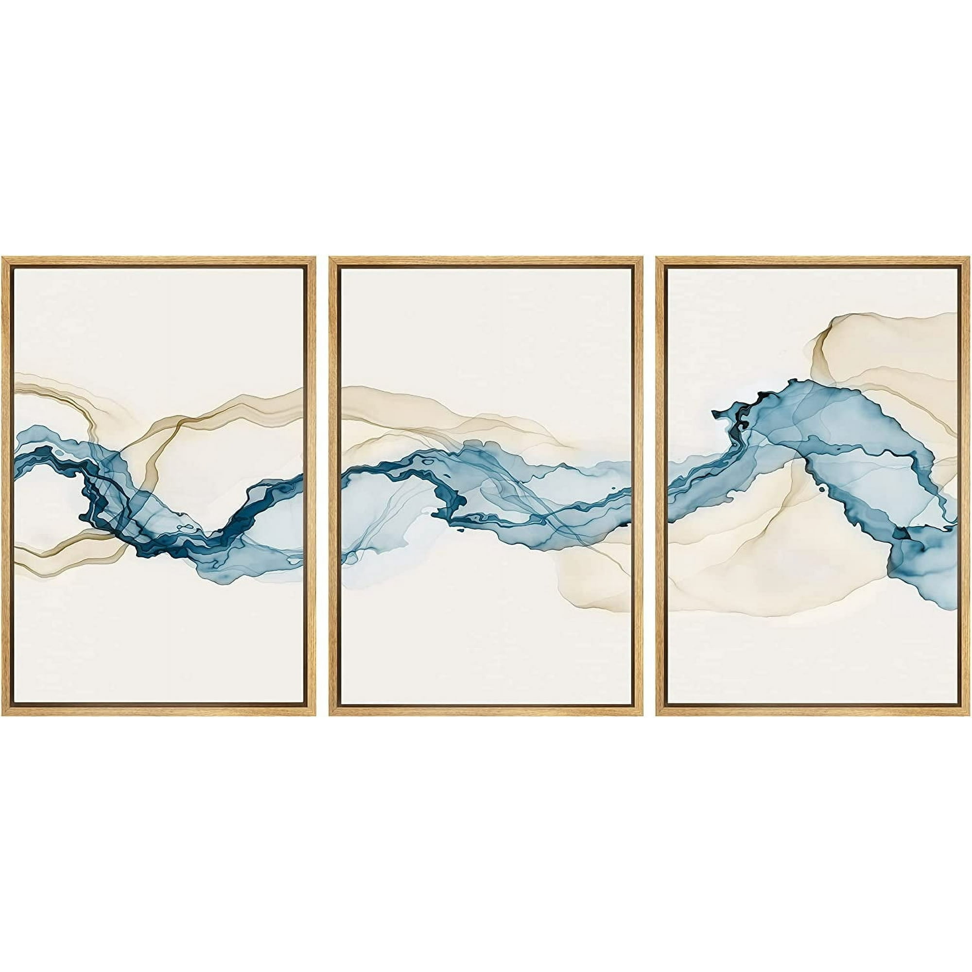 Click here for 51 Media Framed Canvas Print Wall Art Set Grunge W... prices