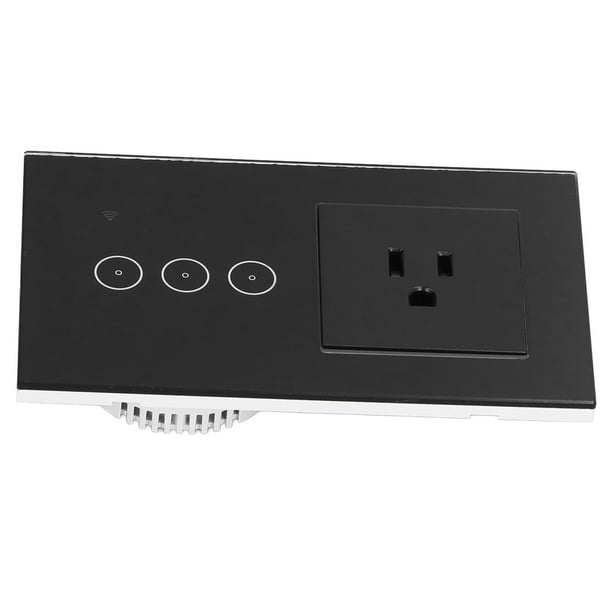 Smart Switch Socket10A 3 Gang Smart Switch Socket Household Switch ...