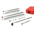 TEKTON 3/8'' Drive 6-Point Socket & Ratchet Set, 73-Piece, 1/4-1 in., 6-24 mm | SKT15311 ...