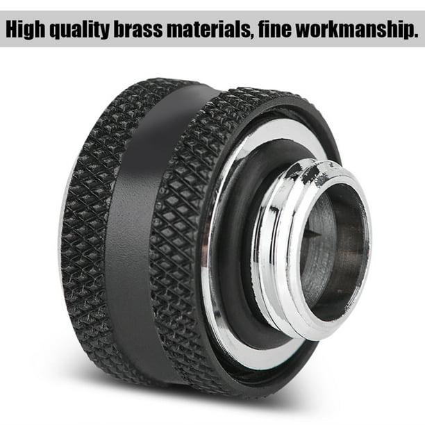 Water Cooling Pipe Joint,4 Pcs / Pack Joint Pipe Connector Hard Tube ...