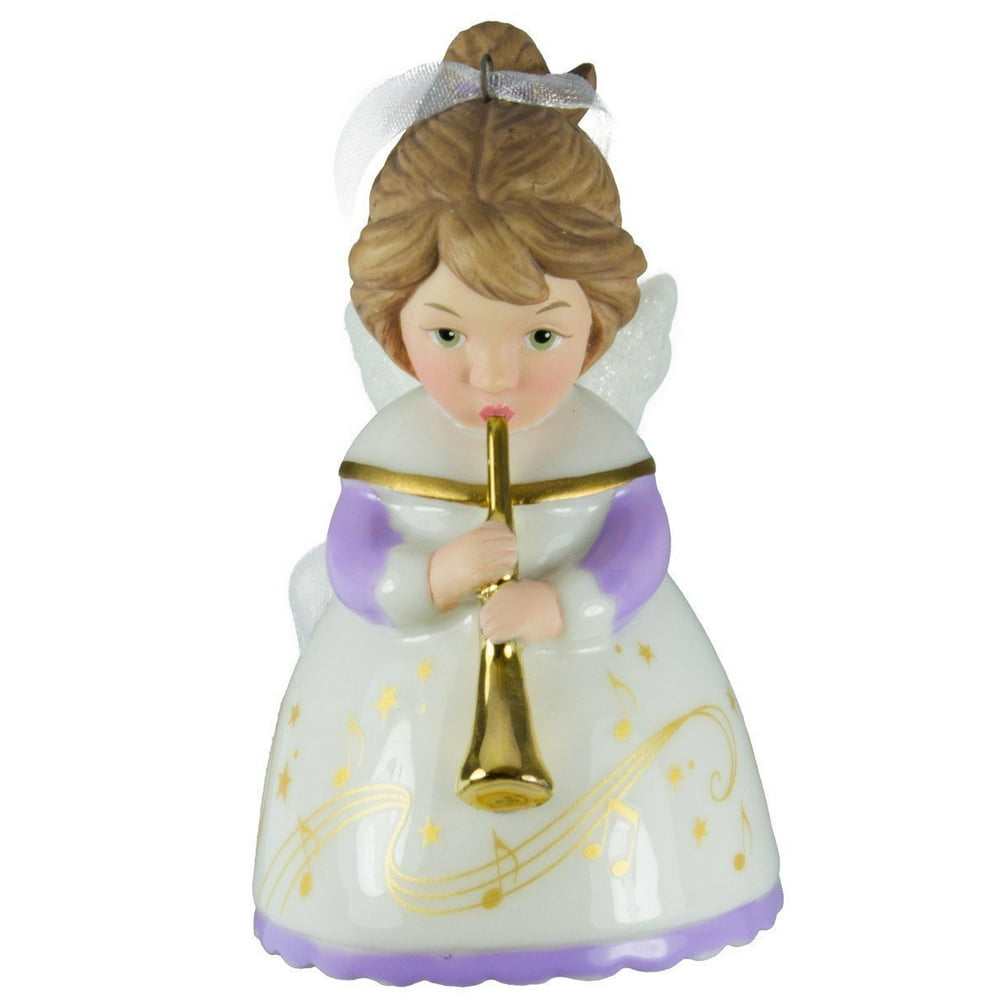 Hallmark 2016 Heavenly Belles Angel Porcelain Bell Christmas Ornament ...