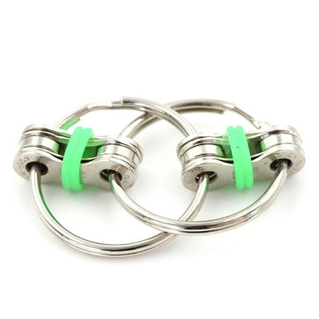 Fidget Toy 5 PCS Metal Flipping Chain Fidget Finger Toy Reduce Anxiety ...