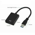 USB 3.0 To HDMI Female Converter HD Adapter Cable Laptop Projector ...