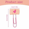 Cute Bookmark Bookmarks With Colorful Paperclip For Pagination Organize ...