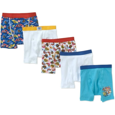 Paw Patrol - Toddler Boys' Boxer Briefs, 5-Pack - Walmart.com