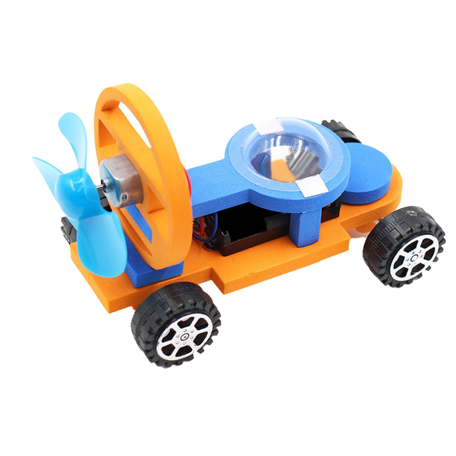 Electric Wind Power Car Technology Creative Model Handmade Educational ...