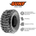 SunF All-Terrain ATV UTV Tires 22x10-10, 6 PR A006, Pair of 2, for ...