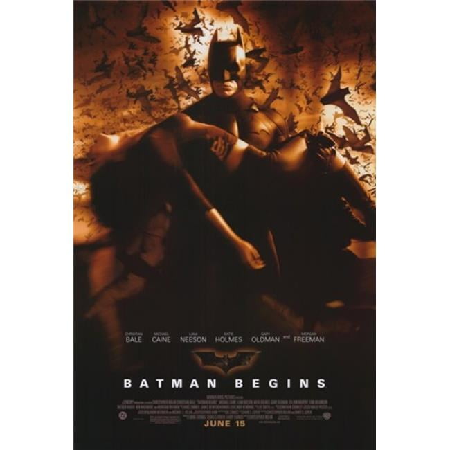 Batman Begins 2005 Poster