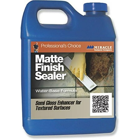 Miracle Sealants MFSGAL4 Matte Finish Sealer, Gallon Color & Gloss ...