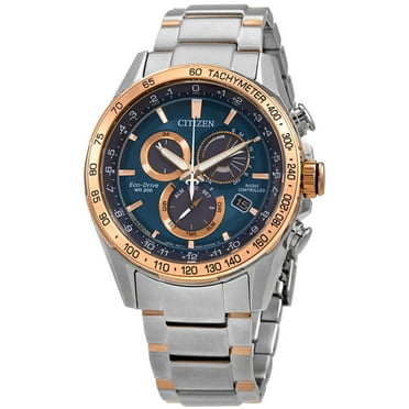 Citizen Men's Eco Drive PCAT Atomic Timekeeping Chronograph Watch ...