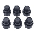 4PCS A Set, 15661036 Lug Nuts Cover, Plastic Wheel Nut Decorative, Dust ...