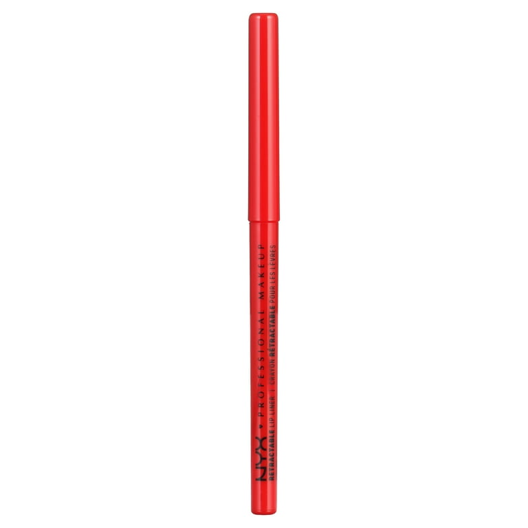 Nyx Retractable Lip Liner Ruby Swatches