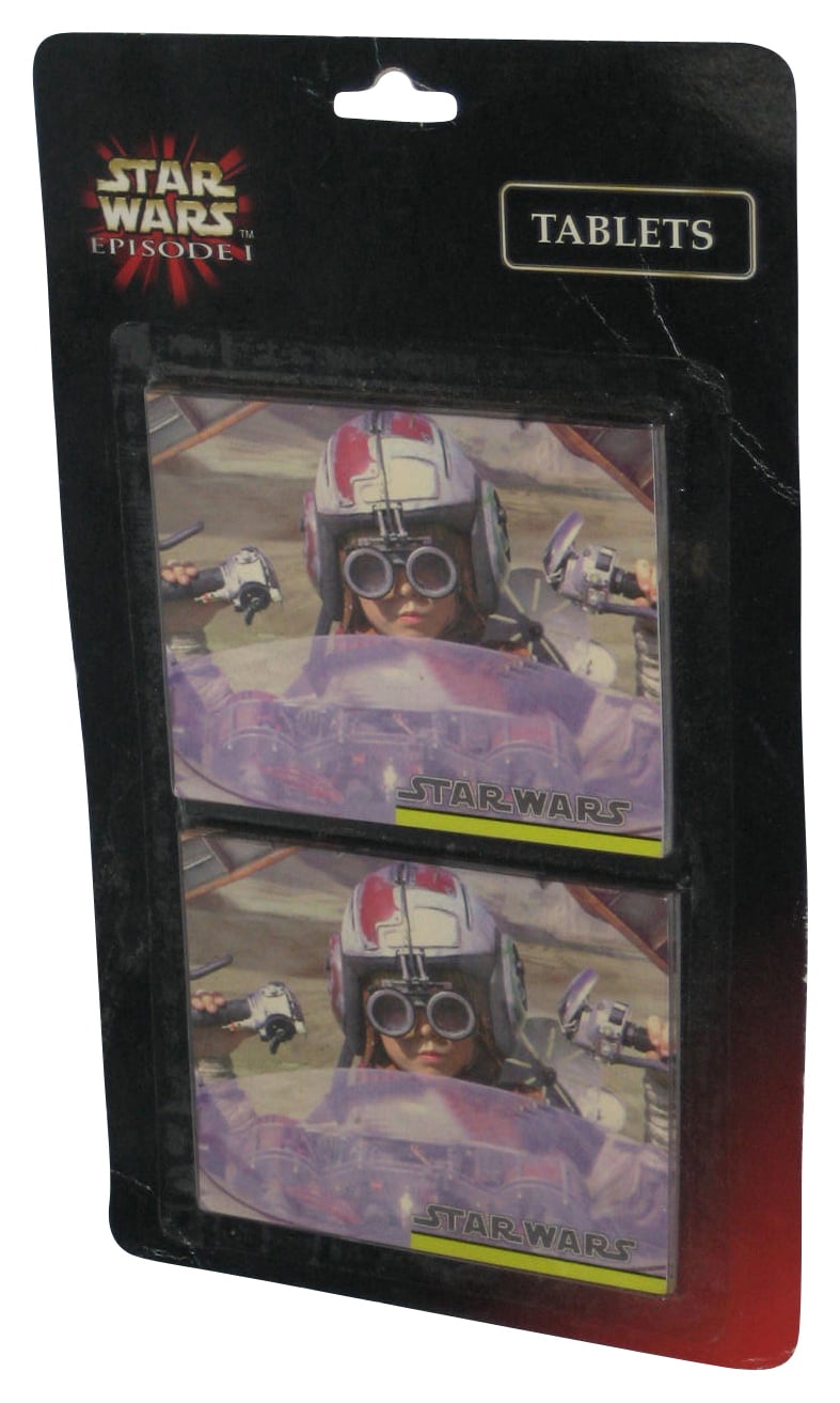 Star Wars Episode I Young Anakin Podcast Notepad Tablets Pack - (4 ...