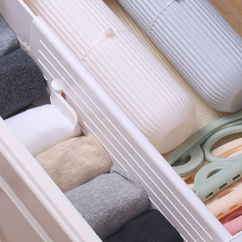 MOOSUP Drawer Dividers Organizer, Adjustable Expandable Separators, for ...
