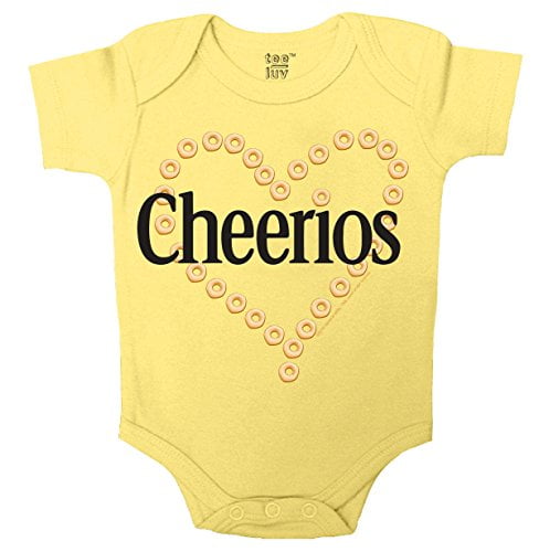 Cheerios Heart Onesie -6MO - Walmart.com