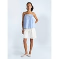 Scoop Women's and Women's Plus Flowy Lace Tank Top, Sizes XS-4X ...