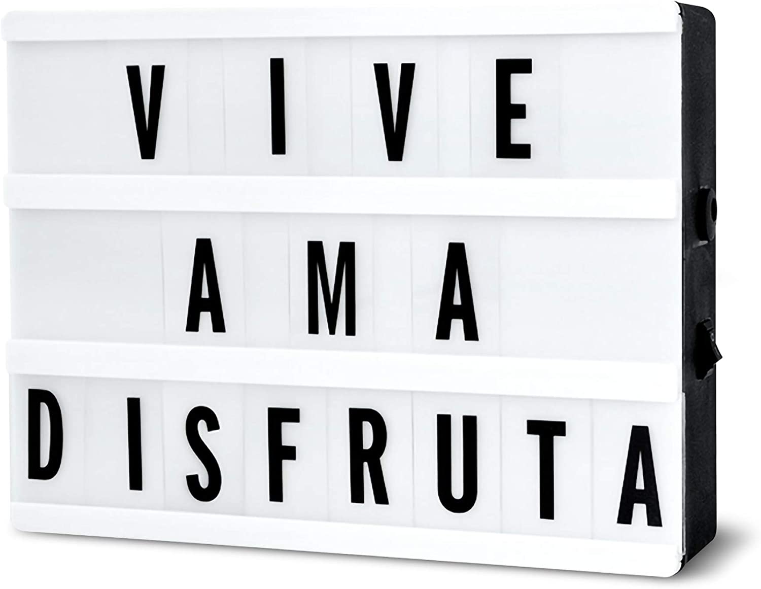 Redlemon Letrero Luminoso LED Tipo Cartelera de Cine Vintage con ...