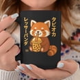 Bubble Tea Red Panda Boba Kawaii Tapioka Anime Cute Coffee Mugs ...