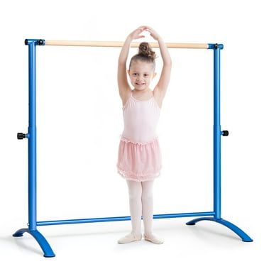 Costway 51'' Portable Freestanding Stretching Dancing Ballet Bar with 4 ...