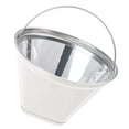 Cone Shape Coffee Filter Practical 304 Stainless Steel Fine Meshes ...