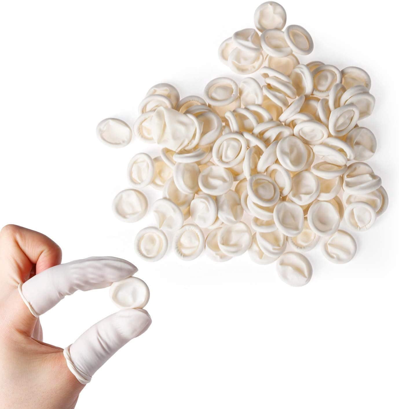 300 protectores de dedos de látex, protectores de goma antiestáticos ...