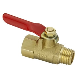 1/4" Mini Ball DRAIN VALVE TANK DRAIN AIR COMPRESSOR - Walmart.com