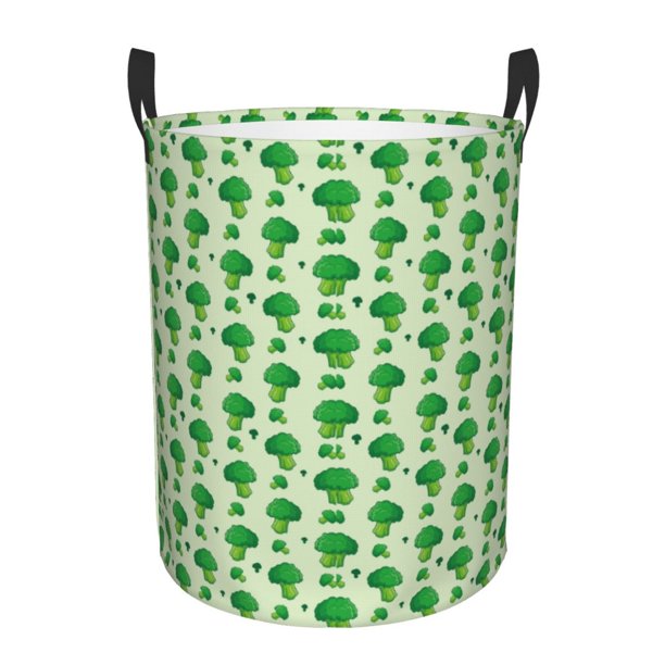 Fotbe Broccoli 1 Cesto de Ropa con Asas, Cesto Impermeable de Gran ...
