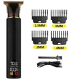 Electric Hair Trimmer T9 Vintage Hair Cutting Machine Digital Display ...