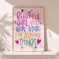 Affirmation Prints Motivational Wall Art Bedroom Decor Nursery Wall Art ...
