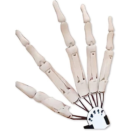 Halloween Articulated Fingers, 3d Printed Horror Skeleton Hands For ...