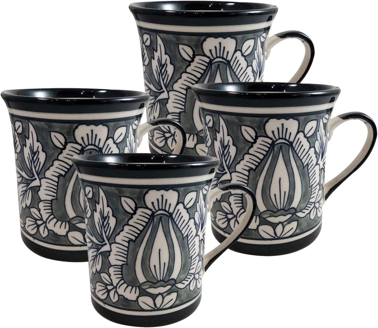 India Meets India Coffee Mug/Cup Ceramic Handmade | Khurja Pottery ...