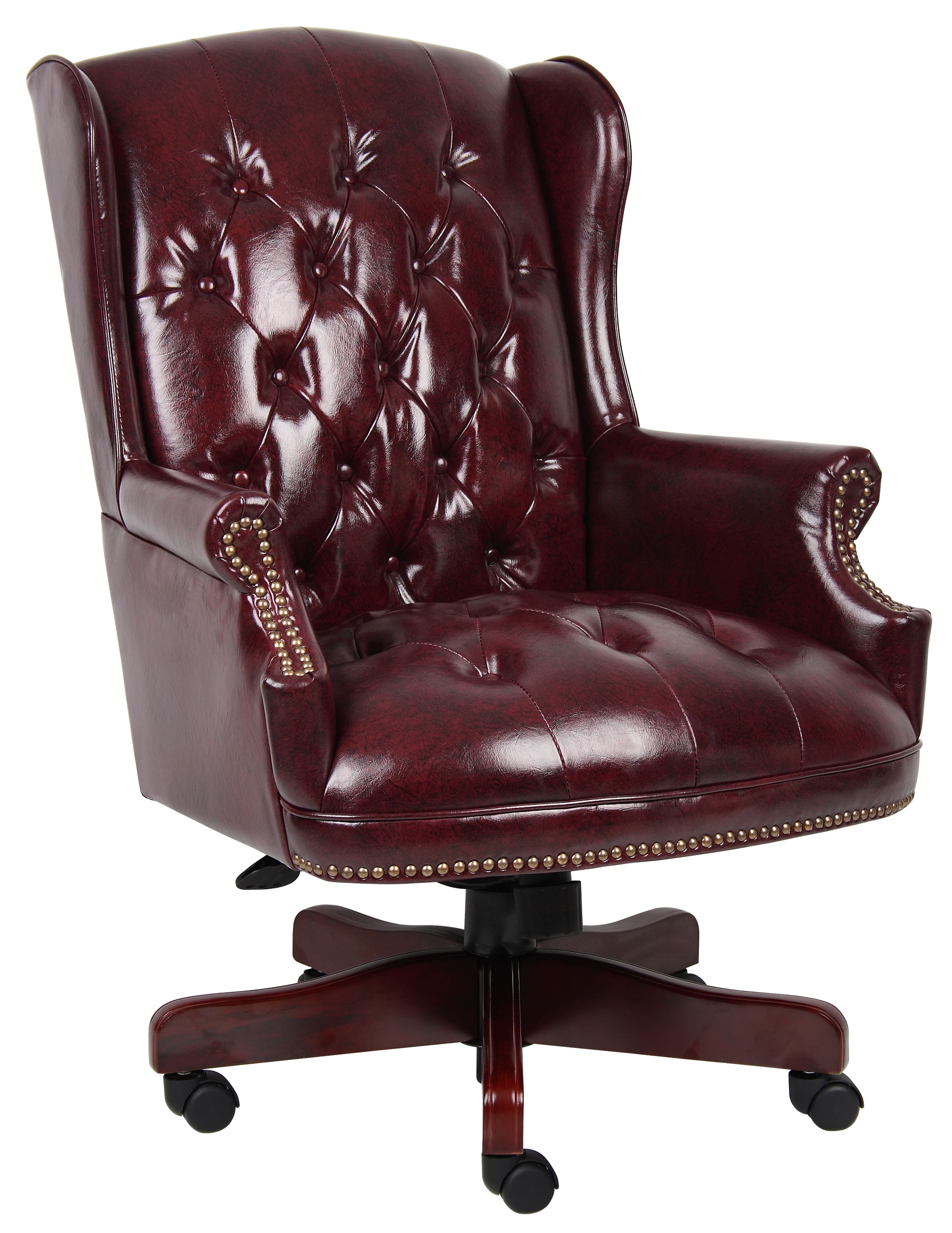 Boss Office Home Traditional High Back Executive Chair Walmart Boss Office Home Traditional High Back Executive Chair Walmart