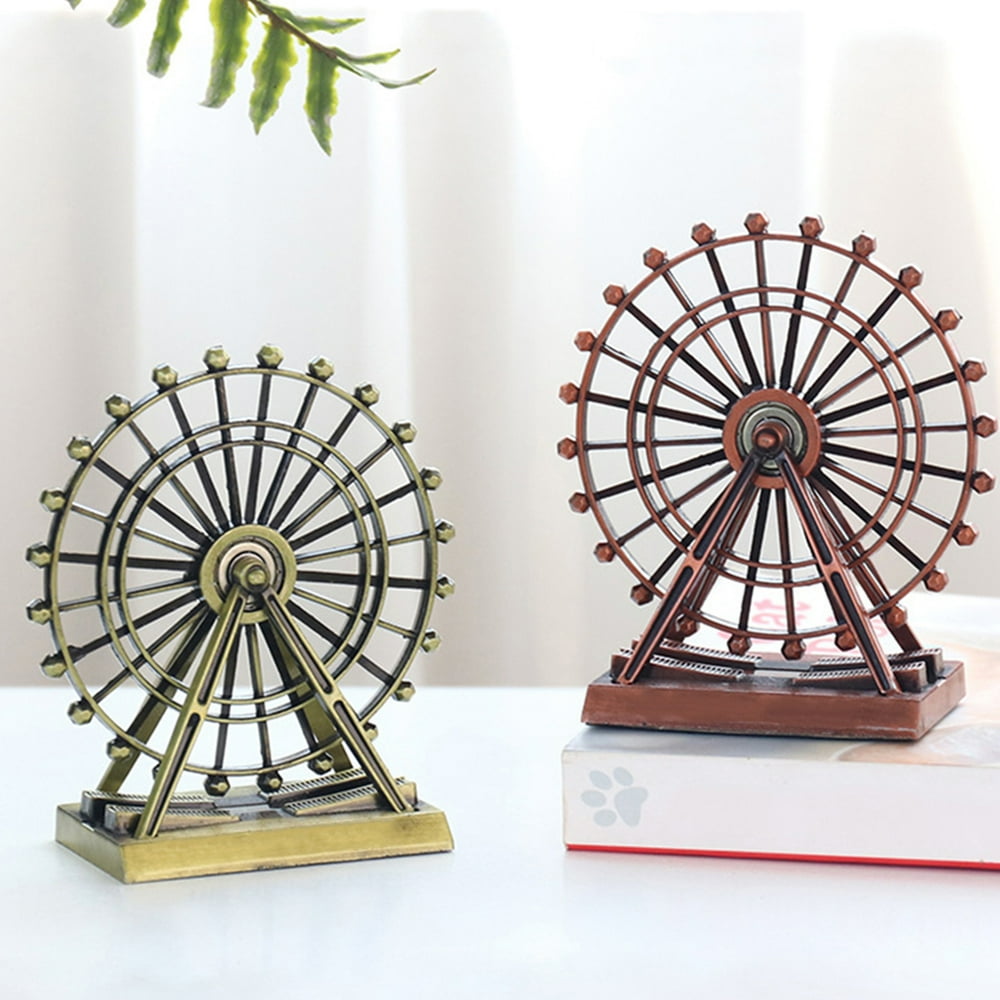 Yesbay Retro The London Eye Creative Metal Ferris Wheel Ornament Home ...