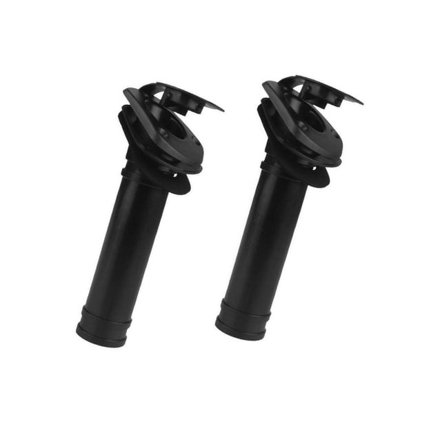 2 Pieces Nylon Flush Mount Tube 30 Degree Rack Kayak Boat Fishing Rod ...